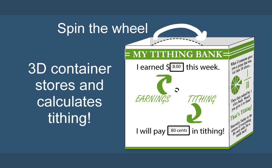 Tithing Bank (and Calculator) – LDS Paper Toys